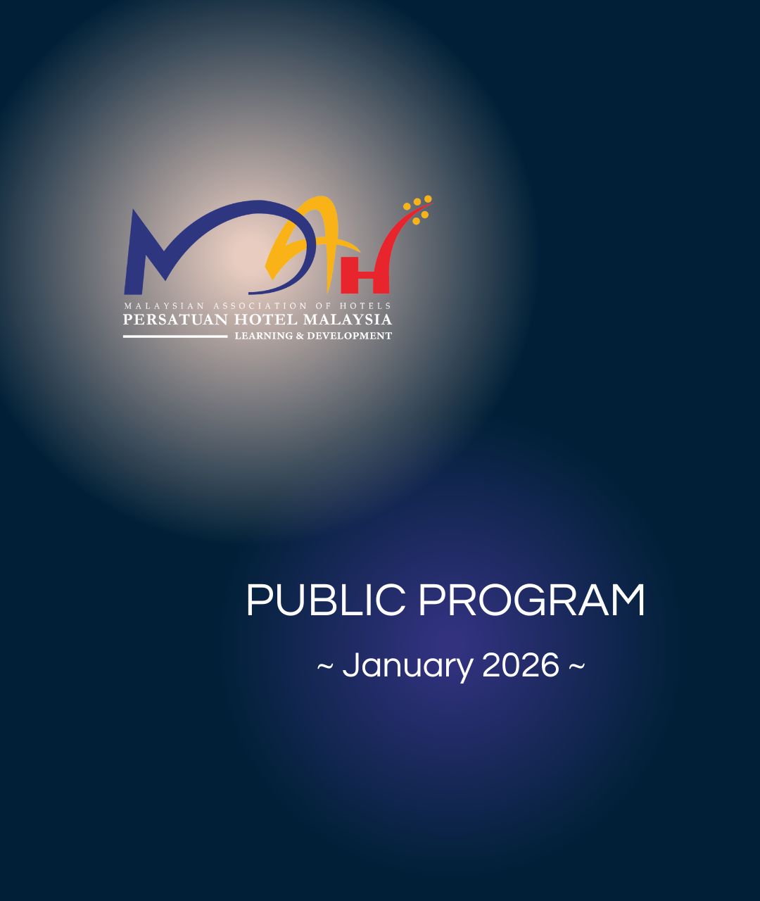 Public Program - January 2026 - MAH Learning & Development